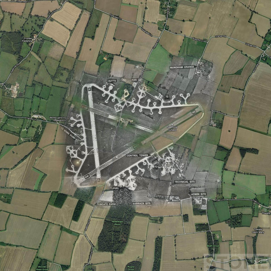 Ghost Airfields of WW2: Part 1 | Invisible Works