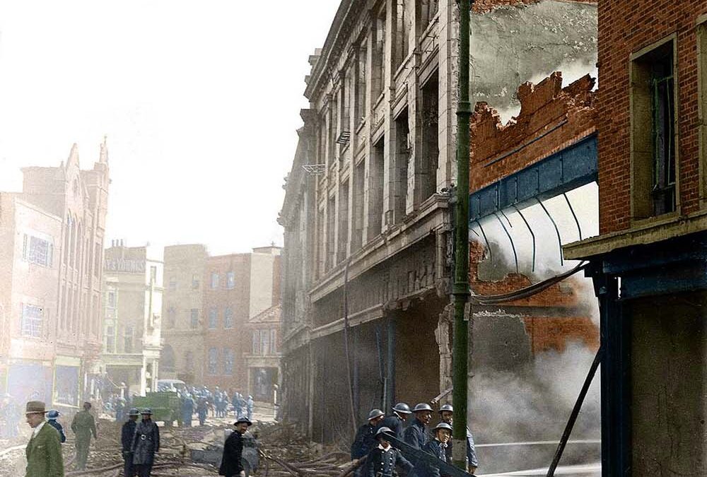 Blitz in colour Rampant Horse Street © Nick Stone | Invisible Works