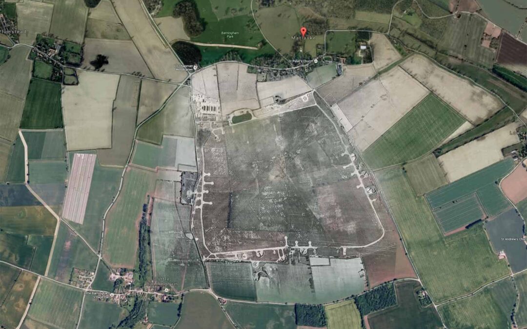 RAF Matlaske Map Overlay Ghost © Nick Stone | Invisible Works